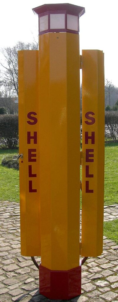 Shell – Alte Tanksäulen